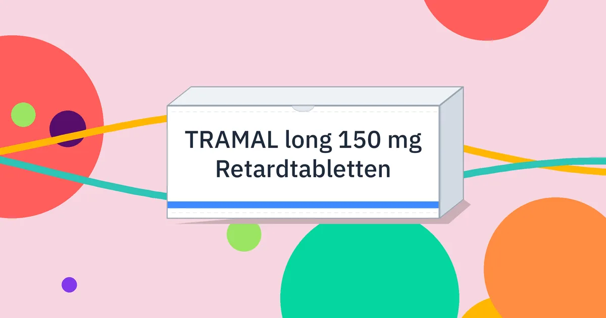 Symbolbild: Packung mit der Aufschrift TRAMAL long 150 mg Retardtabletten (PZN 00955070) – Verfügbarkeit und Bezug in Apotheken in Frankfurt am Main