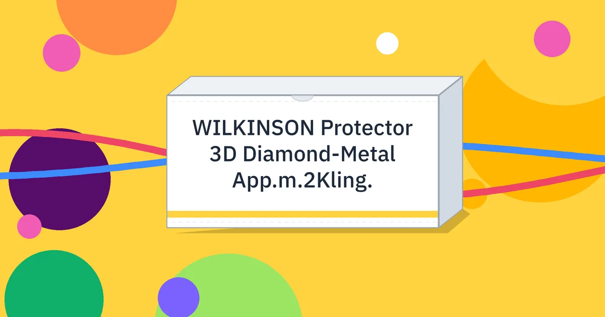 Symbolbild: Packung mit der Aufschrift WILKINSON Protector 3D Diamond-Metal App.m.2Kling. (PZN 01333494) – Verfügbarkeit und Bezug in Apotheken in Frankfurt am Main
