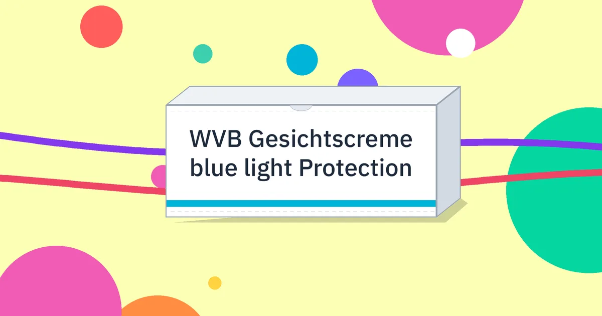 Symbolbild: Packung mit der Aufschrift WVB Gesichtscreme blue light Protection (PZN 19171017) – Verfügbarkeit und Bezug in Apotheken in Frankfurt am Main