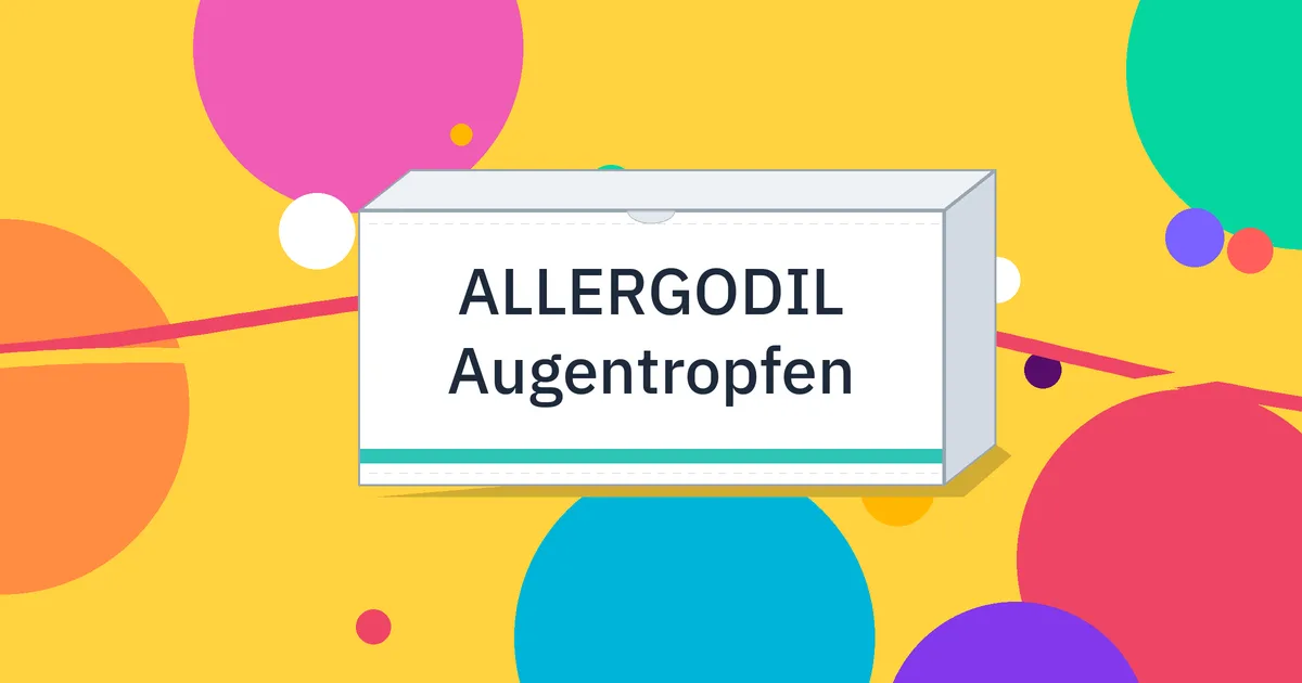 Symbolbild: Packung mit der Aufschrift ALLERGODIL Augentropfen (PZN 00179223) – Verfügbarkeit und Bezug in Apotheken in Frankfurt am Main