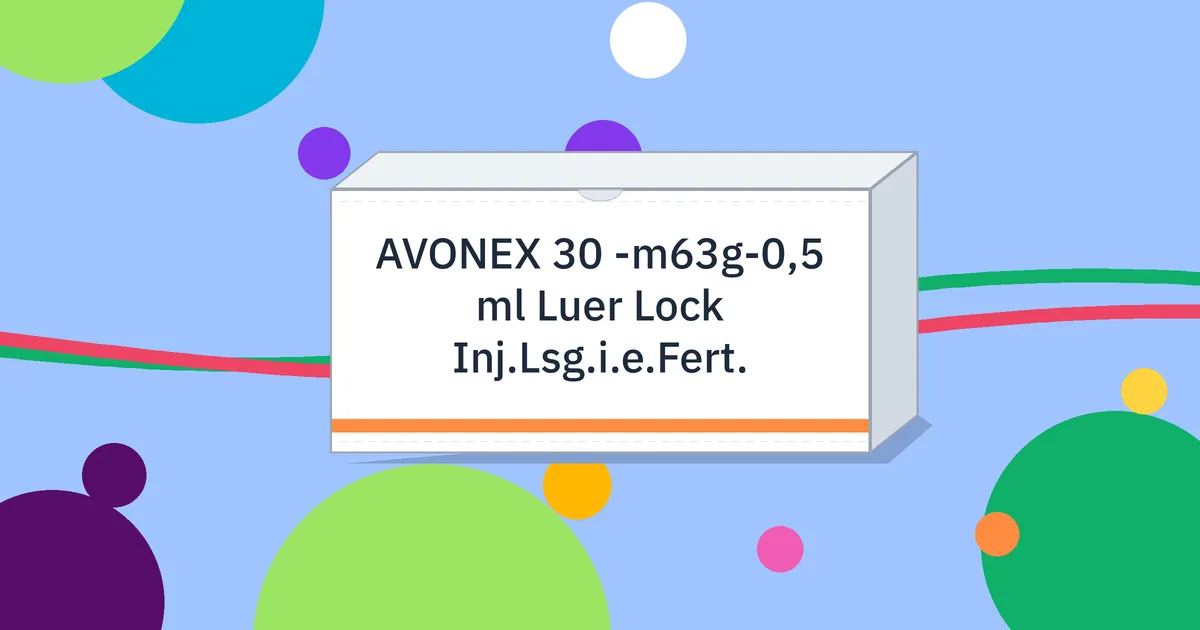 Symbolbild: Packung mit der Aufschrift AVONEX 30 -m63g-0,5 ml Luer Lock Inj.Lsg.i.e.Fert. (PZN 11138894) – Verfügbarkeit und Bezug in Apotheken in Frankfurt am Main