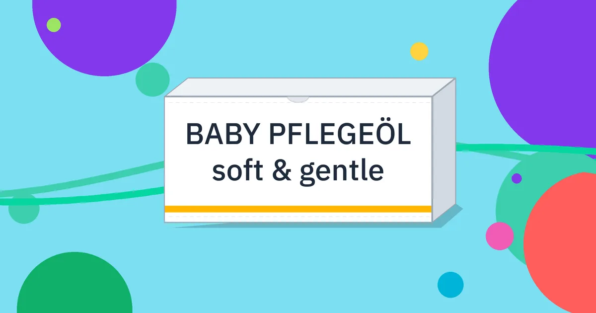 Symbolbild: Packung mit der Aufschrift BABY PFLEGEÖL soft & gentle (PZN 14154824) – Verfügbarkeit und Bezug in Apotheken in Frankfurt am Main