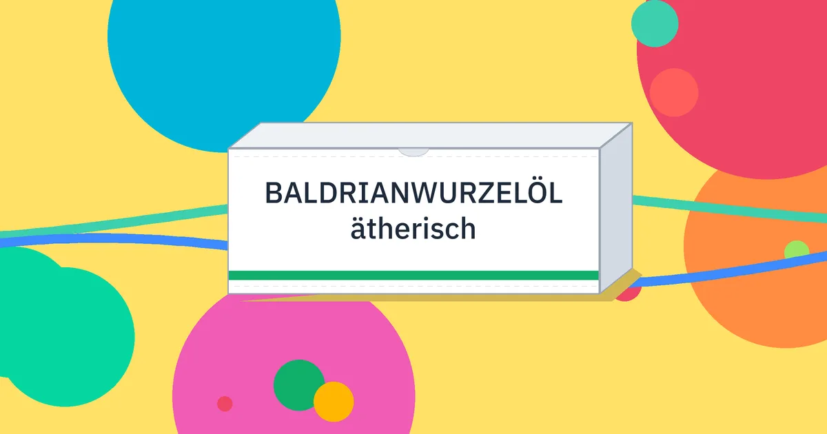Symbolbild: Packung mit der Aufschrift BALDRIANWURZELÖL ätherisch (PZN 17157125) – Verfügbarkeit und Bezug in Apotheken in Frankfurt am Main