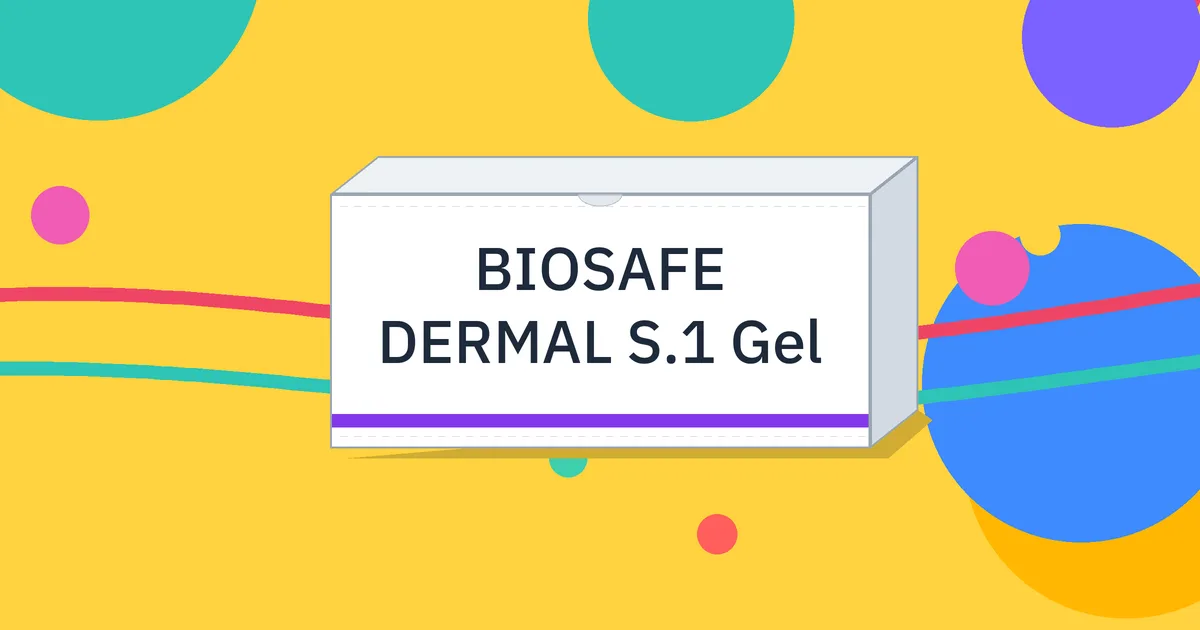 Symbolbild: Packung mit der Aufschrift BIOSAFE DERMAL S.1 Gel (PZN 16742181) – Verfügbarkeit und Bezug in Apotheken in Frankfurt am Main