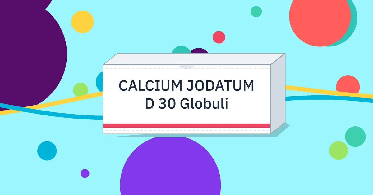 Symbolbild: Packung mit der Aufschrift CALCIUM JODATUM D 30 Globuli (PZN 07246595) – Verfügbarkeit und Bezug in Apotheken in Frankfurt am Main