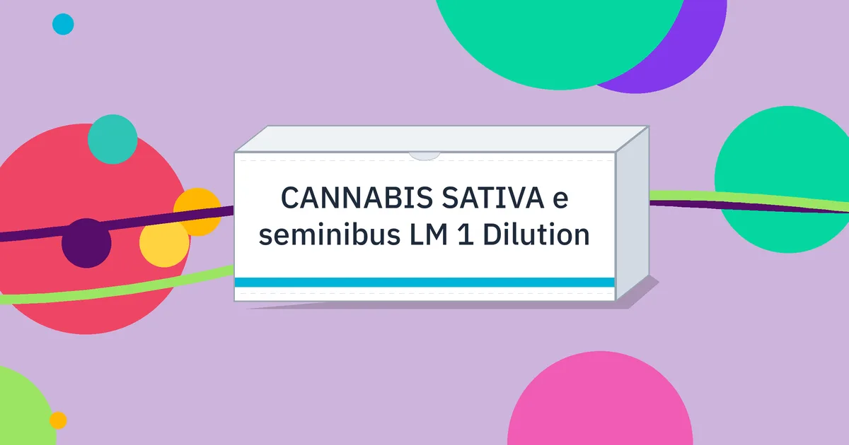 Symbolbild: Packung mit der Aufschrift CANNABIS SATIVA e seminibus LM 1 Dilution (PZN 11589119) – Verfügbarkeit und Bezug in Apotheken in Frankfurt am Main