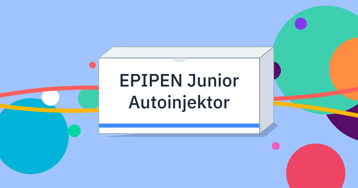 Symbolbild: Packung mit der Aufschrift EPIPEN Junior Autoinjektor (PZN 12597210) – Verfügbarkeit und Bezug in Apotheken in Frankfurt am Main