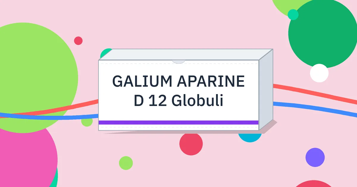 Symbolbild: Packung mit der Aufschrift GALIUM APARINE D 12 Globuli (PZN 16691199) – Verfügbarkeit und Bezug in Apotheken in Frankfurt am Main
