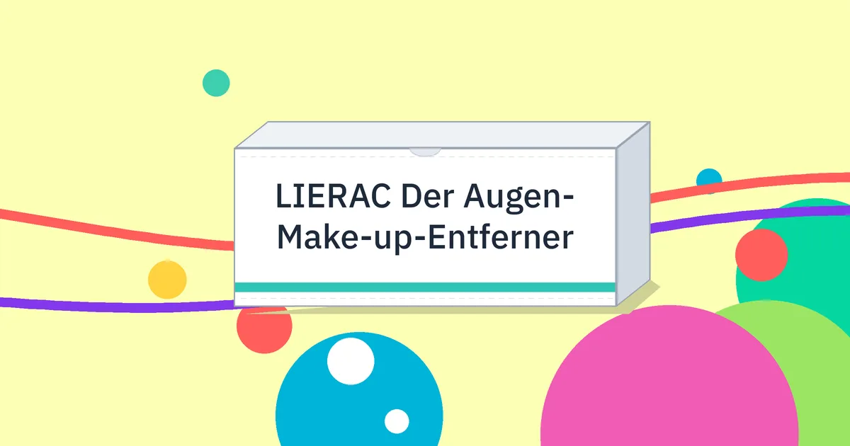Symbolbild: Packung mit der Aufschrift LIERAC Der Augen-Make-up-Entferner (PZN 18240868) – Verfügbarkeit und Bezug in Apotheken in Frankfurt am Main