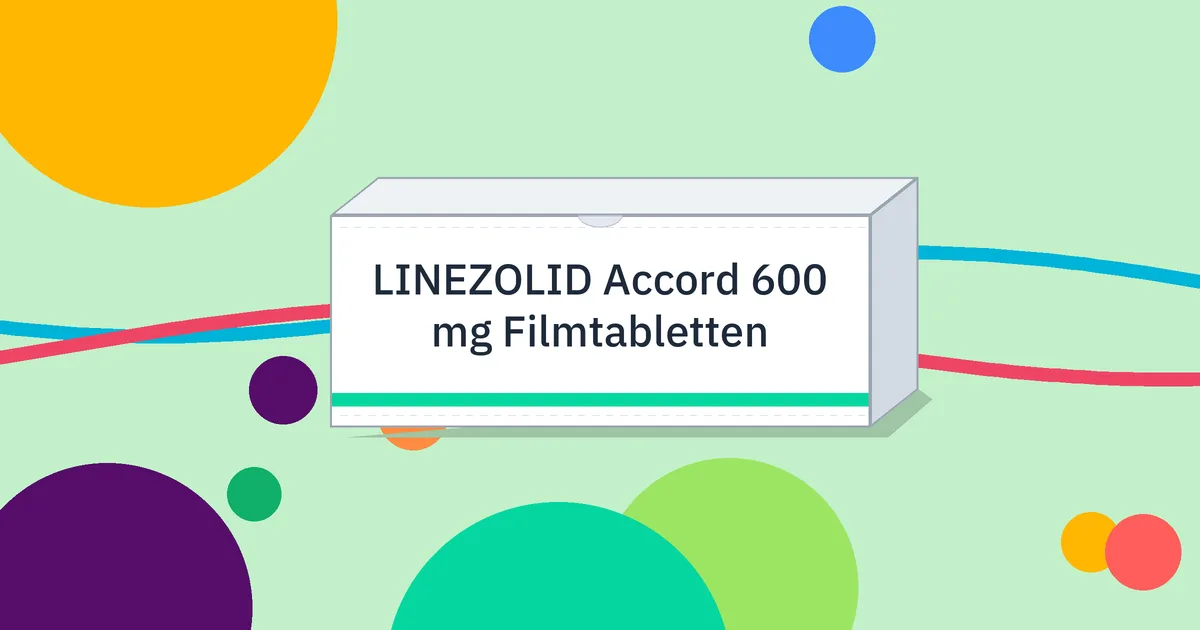Symbolbild: Packung mit der Aufschrift LINEZOLID Accord 600 mg Filmtabletten (PZN 11585771) – Verfügbarkeit und Bezug in Apotheken in Frankfurt am Main