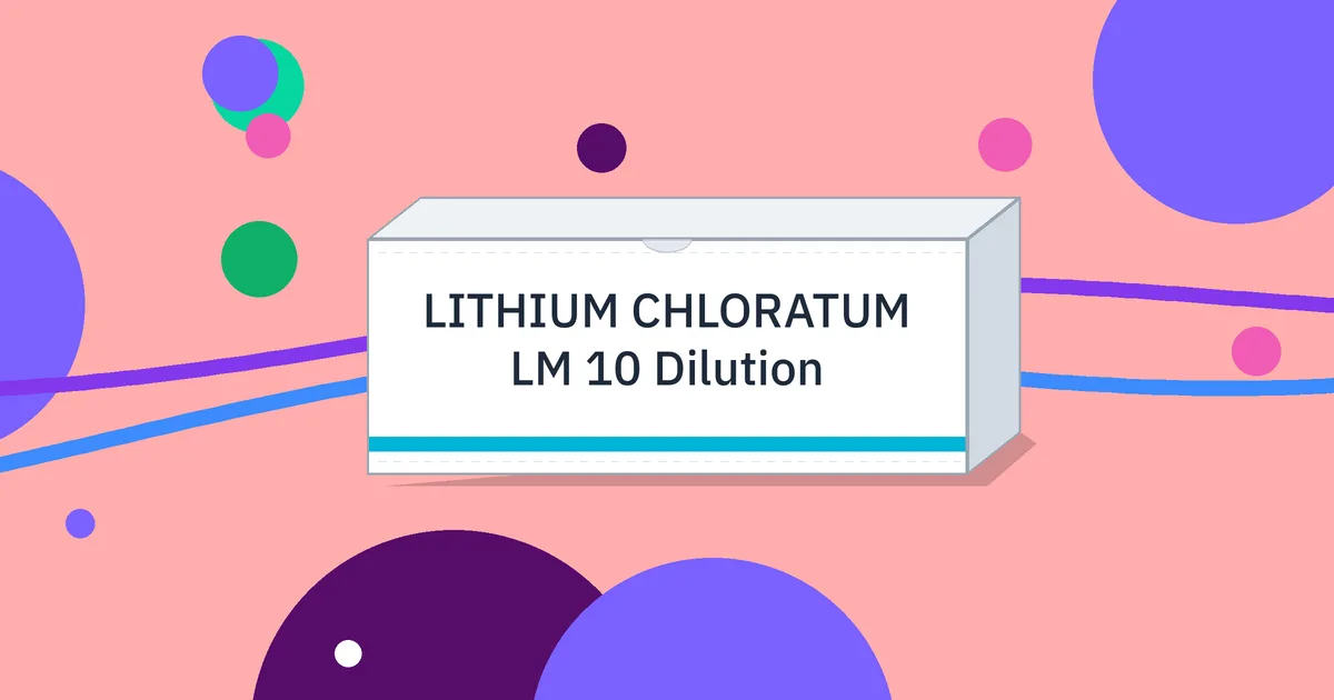 Symbolbild: Packung mit der Aufschrift LITHIUM CHLORATUM LM 10 Dilution (PZN 12931985) – Verfügbarkeit und Bezug in Apotheken in Frankfurt am Main