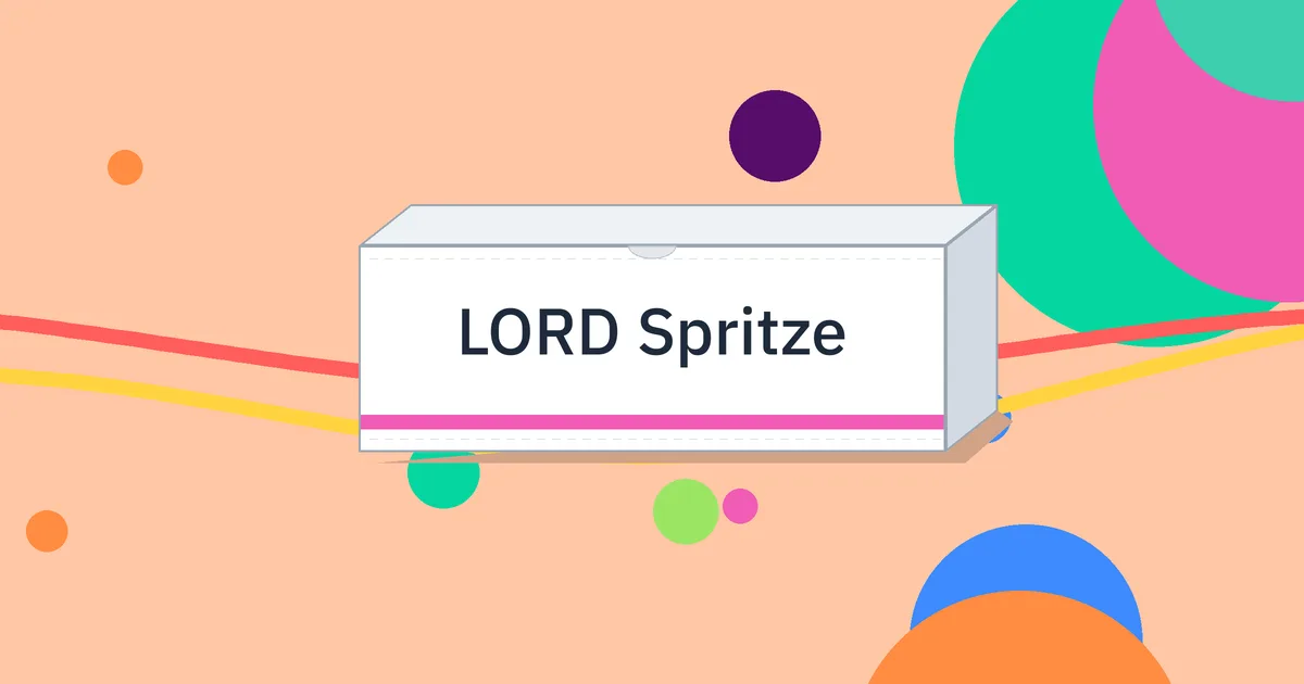 Symbolbild: Packung mit der Aufschrift LORD Spritze (PZN 06403070) – Verfügbarkeit und Bezug in Apotheken in Frankfurt am Main