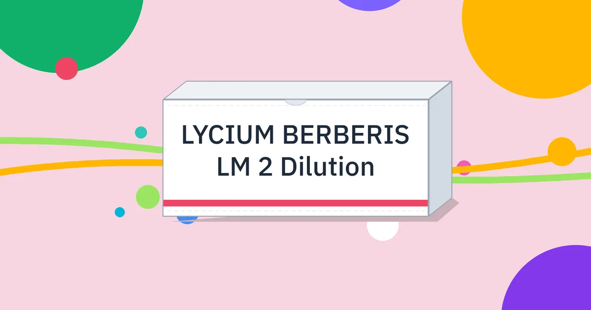 Symbolbild: Packung mit der Aufschrift LYCIUM BERBERIS LM 2 Dilution (PZN 13536989) – Verfügbarkeit und Bezug in Apotheken in Frankfurt am Main