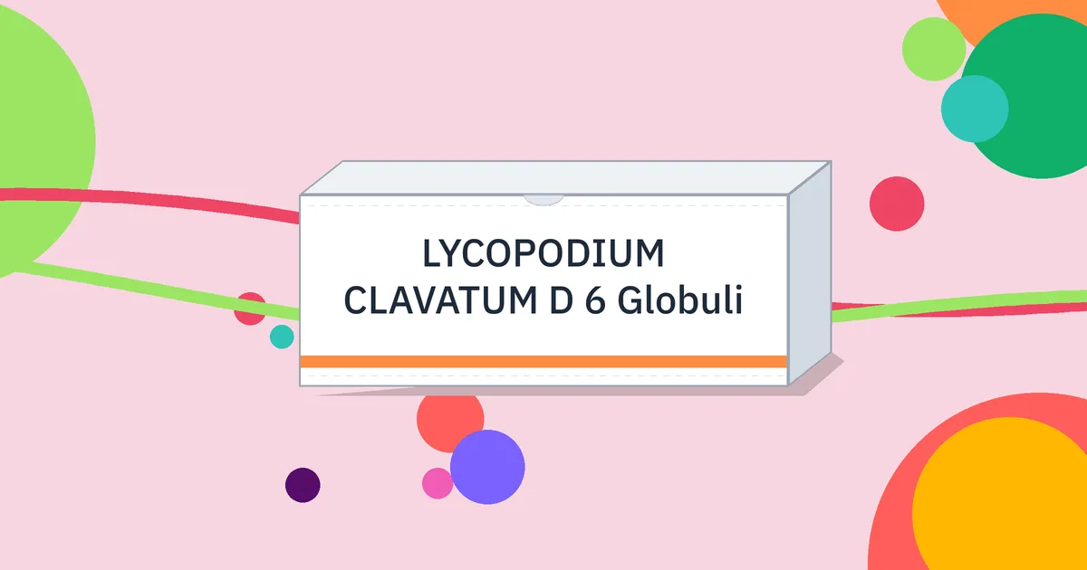 Symbolbild: Packung mit der Aufschrift LYCOPODIUM CLAVATUM D 6 Globuli (PZN 11282763) – Verfügbarkeit und Bezug in Apotheken in Frankfurt am Main