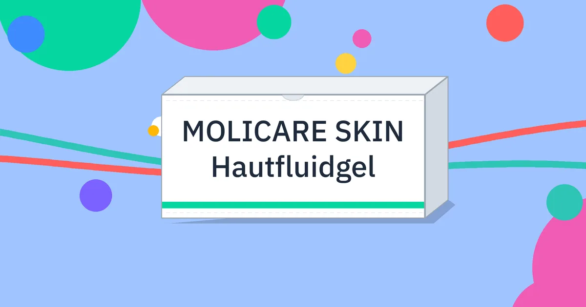 Symbolbild: Packung mit der Aufschrift MOLICARE SKIN Hautfluidgel (PZN 14139138) – Verfügbarkeit und Bezug in Apotheken in Frankfurt am Main