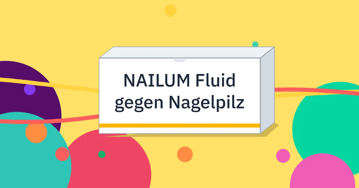 Symbolbild: Packung mit der Aufschrift NAILUM Fluid gegen Nagelpilz (PZN 17165946) – Verfügbarkeit und Bezug in Apotheken in Frankfurt am Main