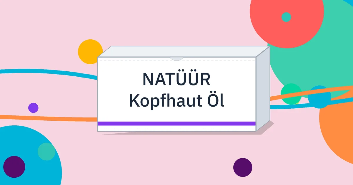 Symbolbild: Packung mit der Aufschrift NATÜÜR Kopfhaut Öl (PZN 19358508) – Verfügbarkeit und Bezug in Apotheken in Frankfurt am Main
