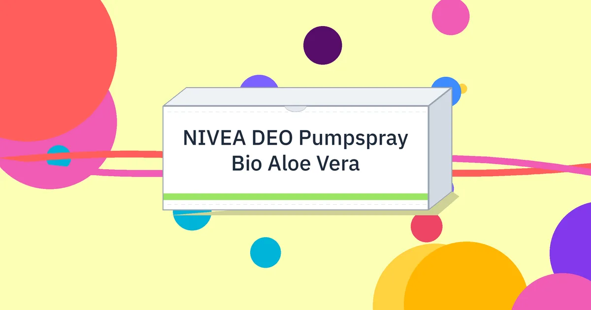 Symbolbild: Packung mit der Aufschrift NIVEA DEO Pumpspray Bio Aloe Vera (PZN 16698534) – Verfügbarkeit und Bezug in Apotheken in Frankfurt am Main