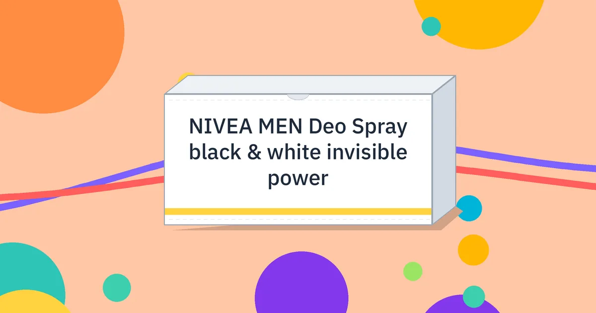 Symbolbild: Packung mit der Aufschrift NIVEA MEN Deo Spray black & white invisible power (PZN 11325981) – Verfügbarkeit und Bezug in Apotheken in Frankfurt am Main