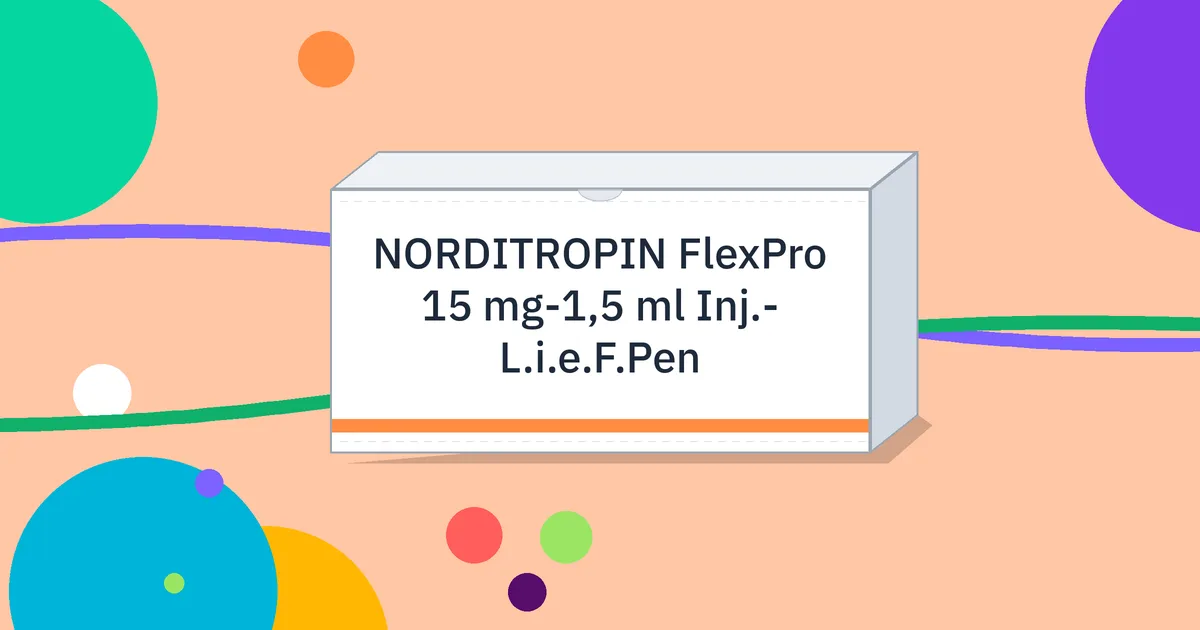 Symbolbild: Packung mit der Aufschrift NORDITROPIN FlexPro 15 mg-1,5 ml Inj.-L.i.e.F.Pen (PZN 14186310) – Verfügbarkeit und Bezug in Apotheken in Frankfurt am Main
