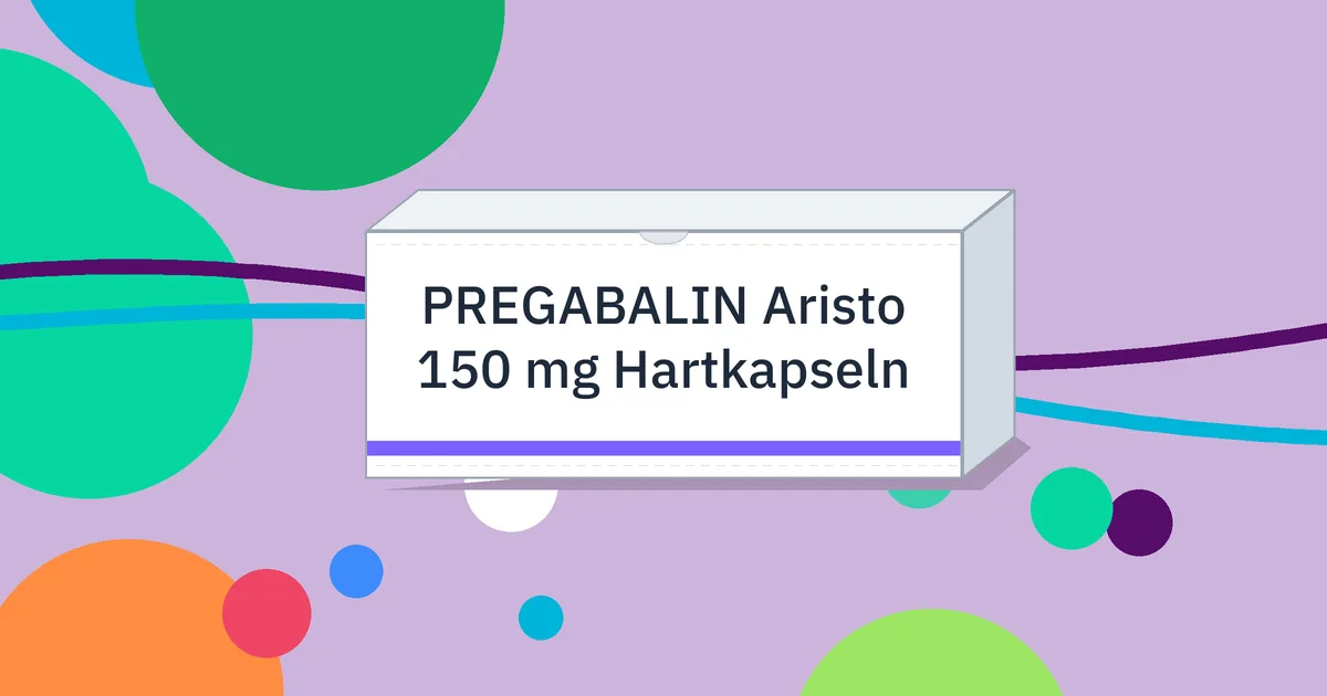 Symbolbild: Packung mit der Aufschrift PREGABALIN Aristo 150 mg Hartkapseln (PZN 10834344) – Verfügbarkeit und Bezug in Apotheken in Frankfurt am Main