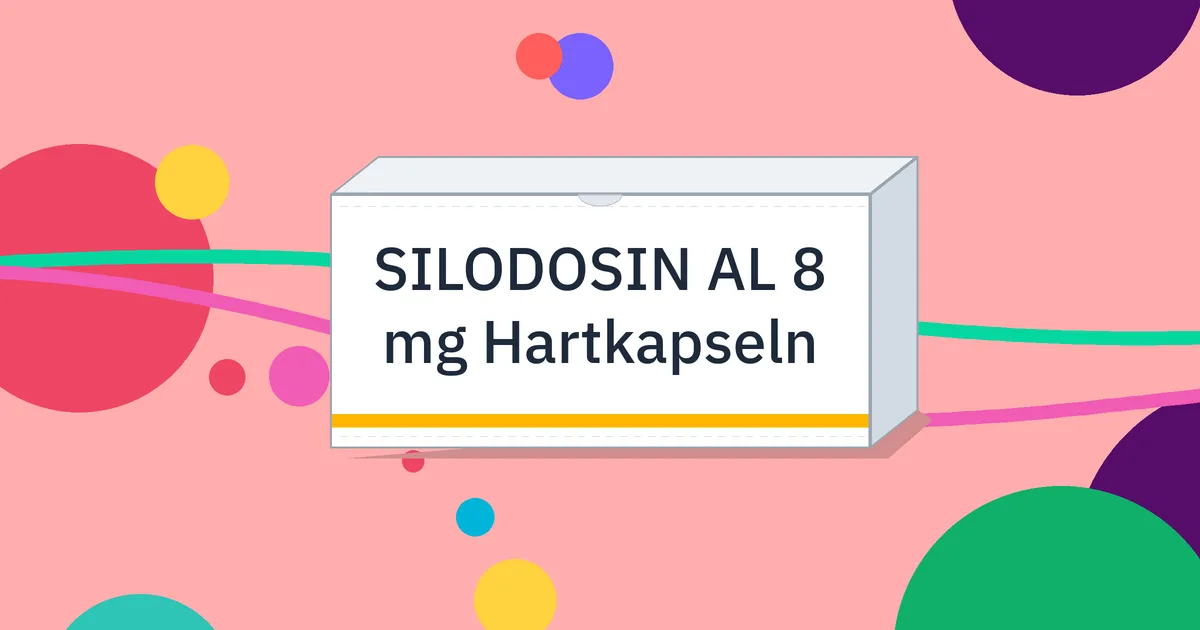 Symbolbild: Packung mit der Aufschrift SILODOSIN AL 8 mg Hartkapseln (PZN 15895787) – Verfügbarkeit und Bezug in Apotheken in Frankfurt am Main