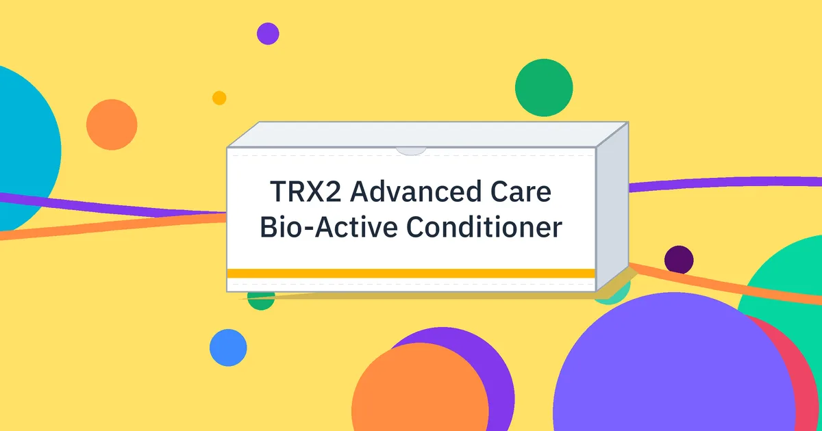Symbolbild: Packung mit der Aufschrift TRX2 Advanced Care Bio-Active Conditioner (PZN 12672176) – Verfügbarkeit und Bezug in Apotheken in Frankfurt am Main