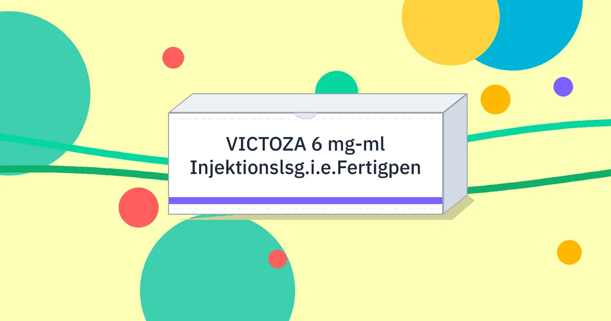 Symbolbild: Packung mit der Aufschrift VICTOZA 6 mg-ml Injektionslsg.i.e.Fertigpen (PZN 19790677) – Verfügbarkeit und Bezug in Apotheken in Frankfurt am Main