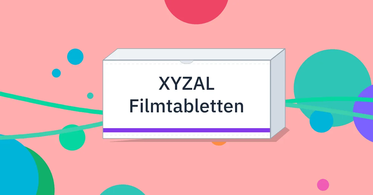 Symbolbild: Packung mit der Aufschrift XYZAL Filmtabletten (PZN 07117946) – Verfügbarkeit und Bezug in Apotheken in Frankfurt am Main
