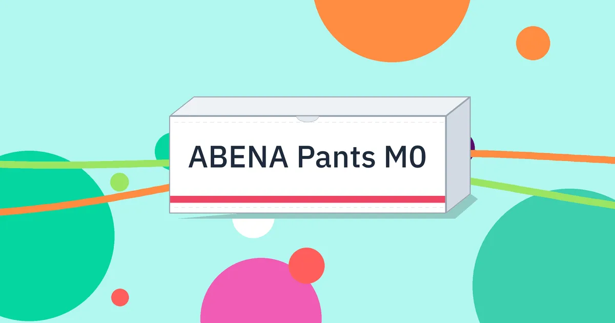 Symbolbild: Packung mit der Aufschrift ABENA Pants M0 (PZN 13702608) – Verfügbarkeit und Bezug in Apotheken in Frankfurt am Main