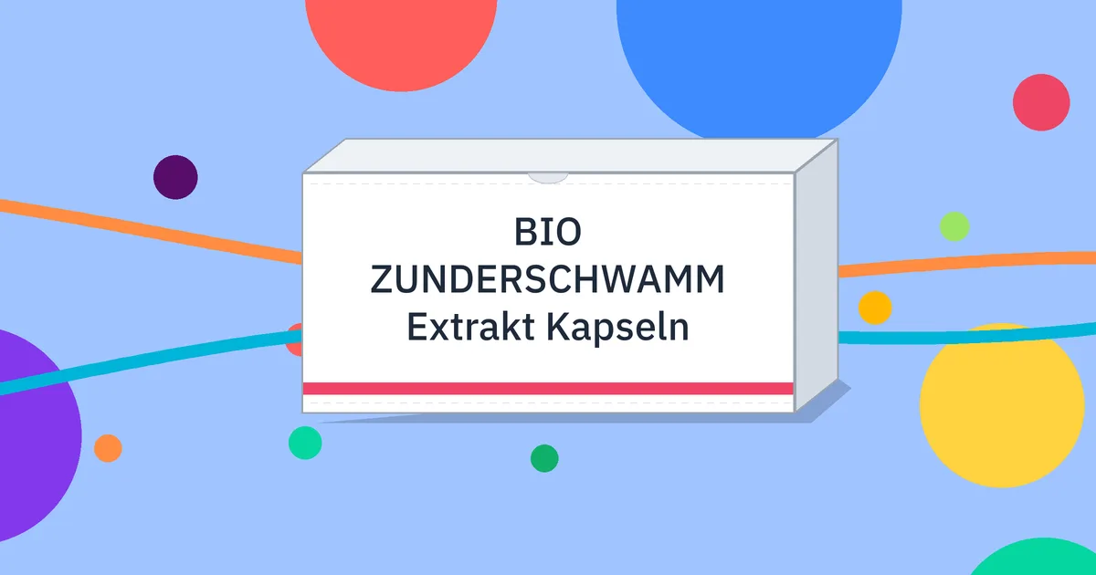 Symbolbild: Packung mit der Aufschrift BIO ZUNDERSCHWAMM Extrakt Kapseln (PZN 10790374) – Verfügbarkeit und Bezug in Apotheken in Frankfurt am Main