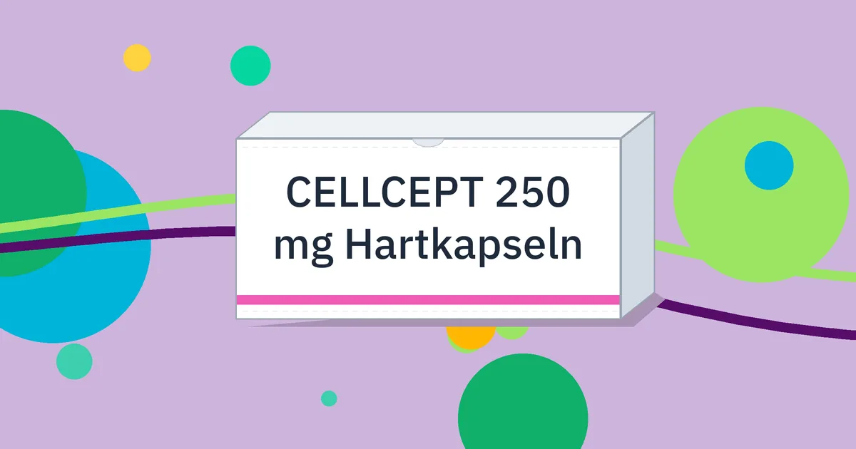 Symbolbild: Packung mit der Aufschrift CELLCEPT 250 mg Hartkapseln (PZN 05502551) – Verfügbarkeit und Bezug in Apotheken in Frankfurt am Main