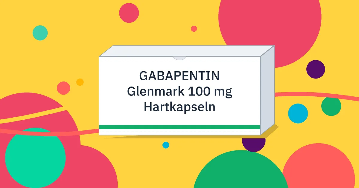 Symbolbild: Packung mit der Aufschrift GABAPENTIN Glenmark 100 mg Hartkapseln (PZN 13753793) – Verfügbarkeit und Bezug in Apotheken in Frankfurt am Main