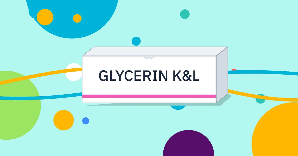 Symbolbild: Packung mit der Aufschrift GLYCERIN K&L (PZN 17215727) – Verfügbarkeit und Bezug in Apotheken in Frankfurt am Main