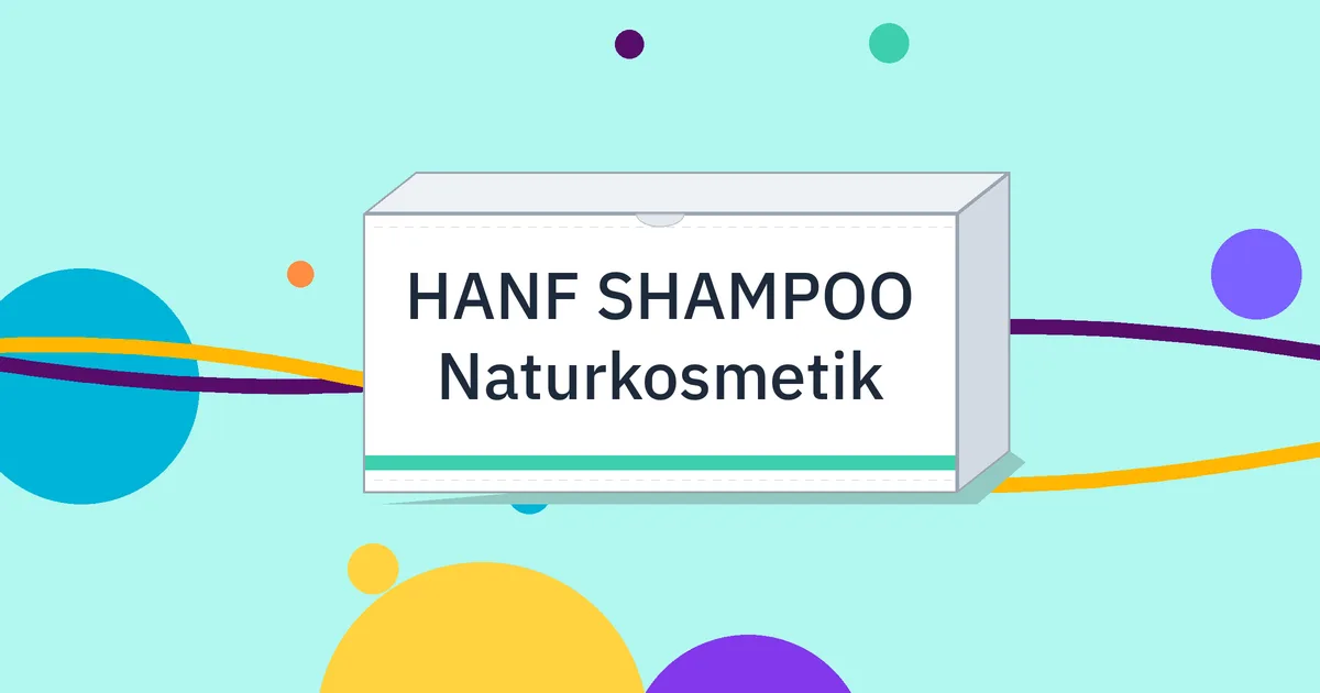 Symbolbild: Packung mit der Aufschrift HANF SHAMPOO Naturkosmetik (PZN 18809506) – Verfügbarkeit und Bezug in Apotheken in Frankfurt am Main