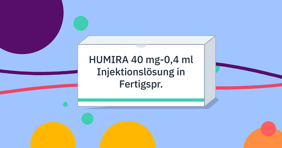 Symbolbild: Packung mit der Aufschrift HUMIRA 40 mg-0,4 ml Injektionslösung in Fertigspr. (PZN 12562140) – Verfügbarkeit und Bezug in Apotheken in Frankfurt am Main