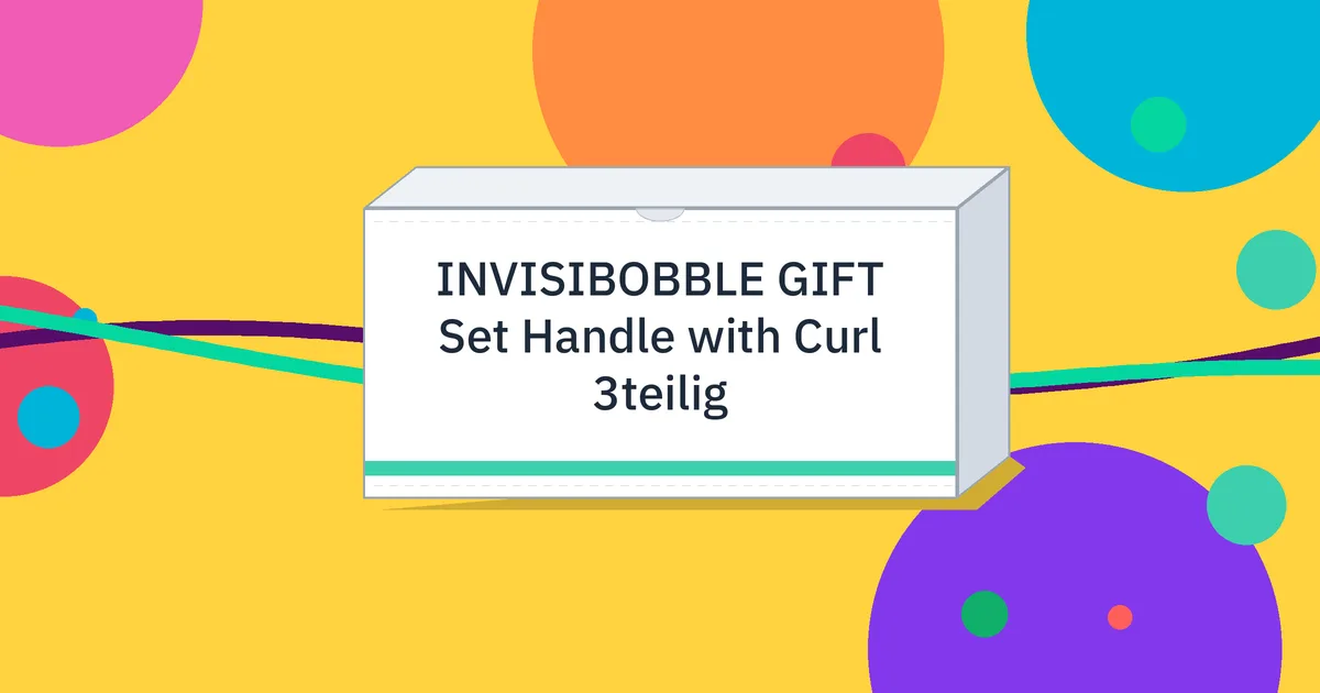Symbolbild: Packung mit der Aufschrift INVISIBOBBLE GIFT Set Handle with Curl 3teilig (PZN 20159576) – Verfügbarkeit und Bezug in Apotheken in Frankfurt am Main