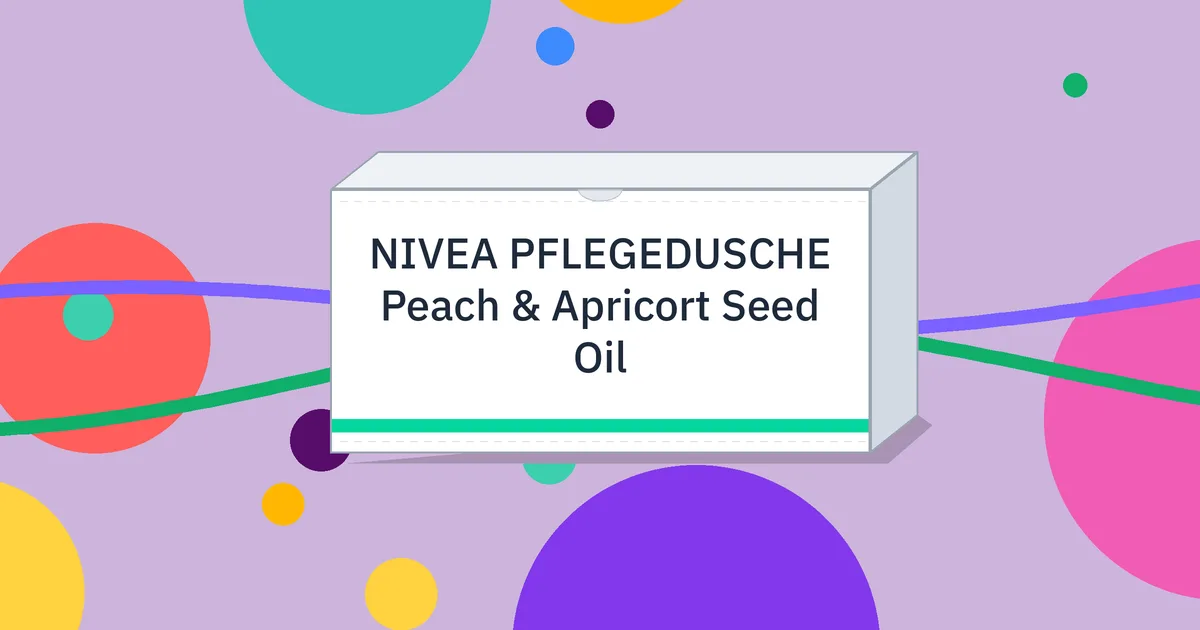 Symbolbild: Packung mit der Aufschrift NIVEA PFLEGEDUSCHE Peach & Apricort Seed Oil (PZN 18912233) – Verfügbarkeit und Bezug in Apotheken in Frankfurt am Main