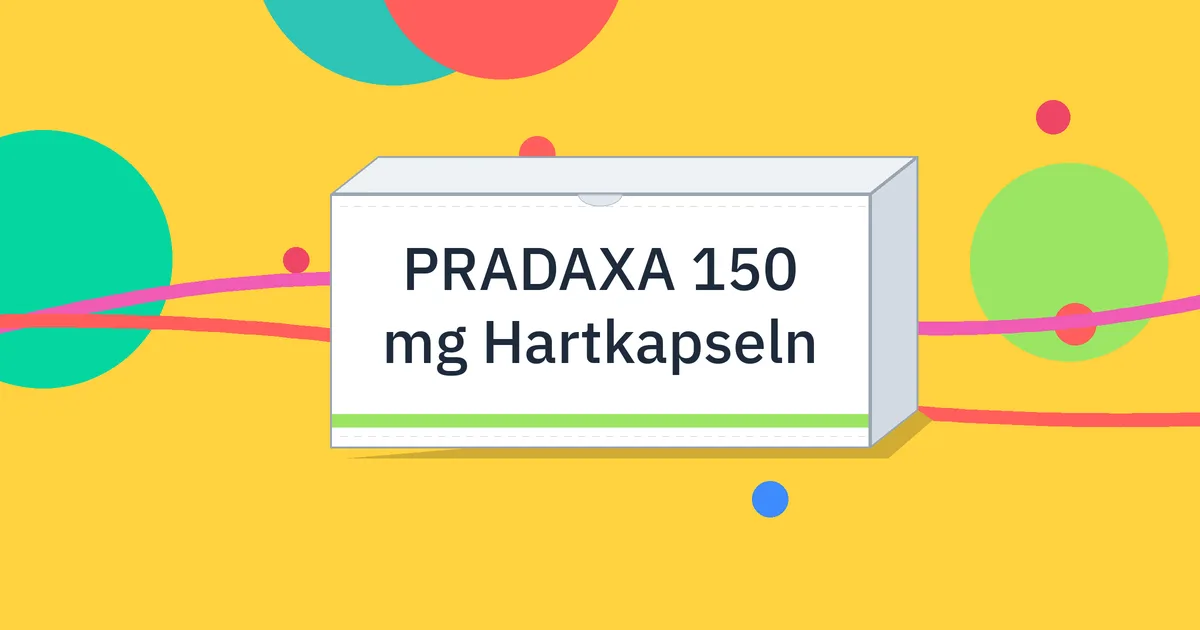 Symbolbild: Packung mit der Aufschrift PRADAXA 150 mg Hartkapseln (PZN 16850143) – Verfügbarkeit und Bezug in Apotheken in Frankfurt am Main
