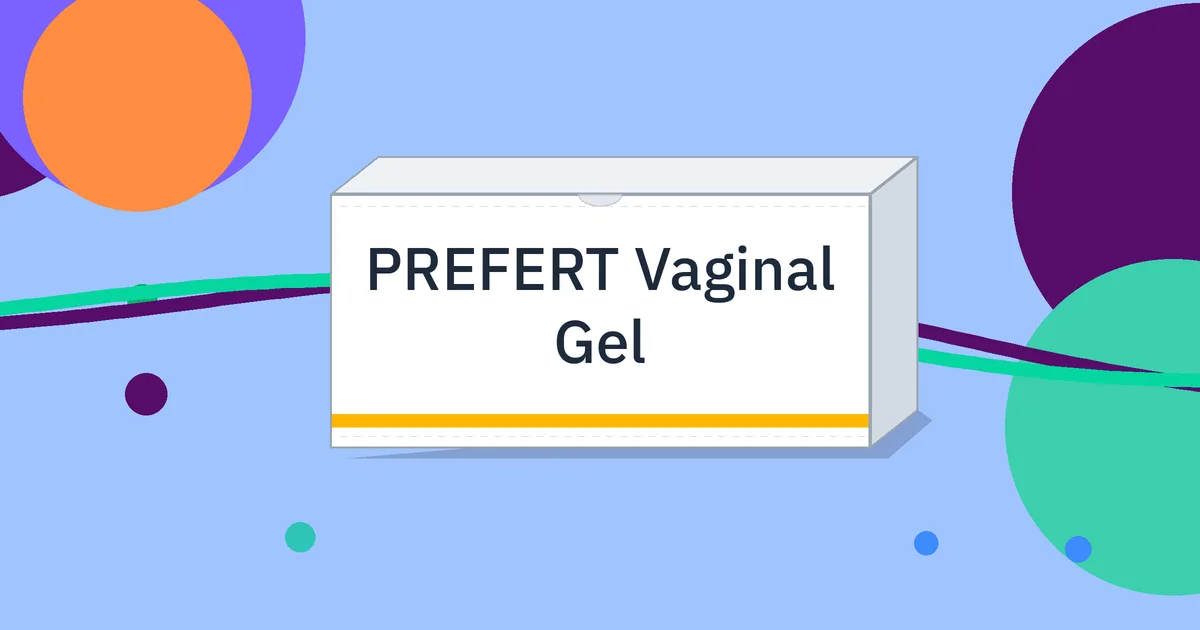 Symbolbild: Packung mit der Aufschrift PREFERT Vaginal Gel (PZN 20915517) – Verfügbarkeit und Bezug in Apotheken in Frankfurt am Main