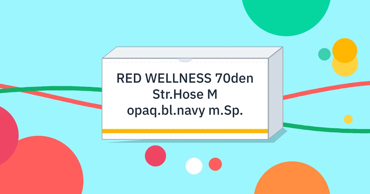 Symbolbild: Packung mit der Aufschrift RED WELLNESS 70den Str.Hose M opaq.bl.navy m.Sp. (PZN 16176623) – Verfügbarkeit und Bezug in Apotheken in Frankfurt am Main