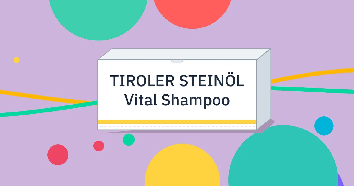 Symbolbild: Packung mit der Aufschrift TIROLER STEINÖL Vital Shampoo (PZN 19963333) – Verfügbarkeit und Bezug in Apotheken in Frankfurt am Main
