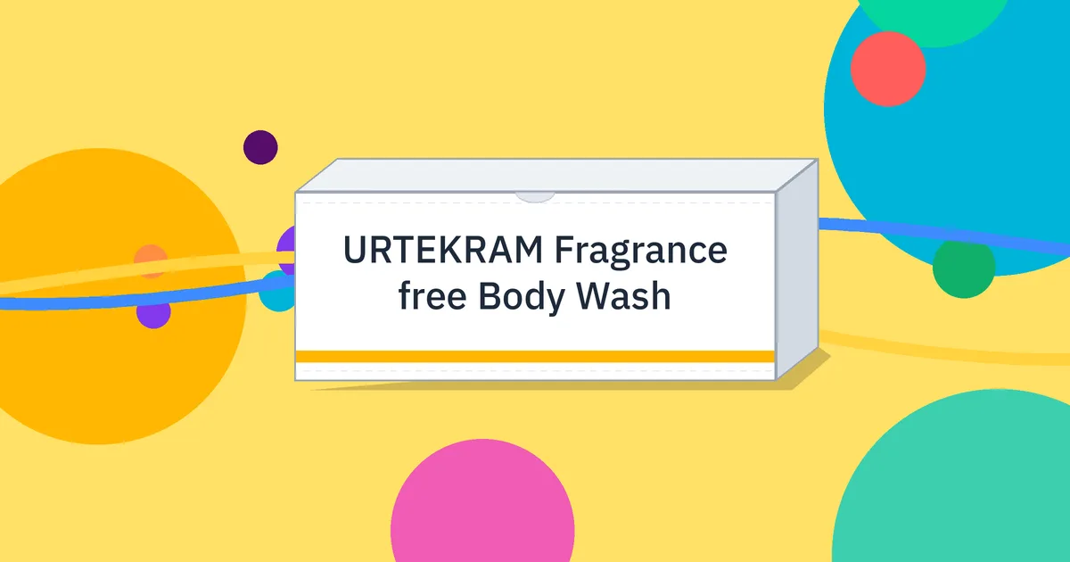 Symbolbild: Packung mit der Aufschrift URTEKRAM Fragrance free Body Wash (PZN 18820471) – Verfügbarkeit und Bezug in Apotheken in Frankfurt am Main