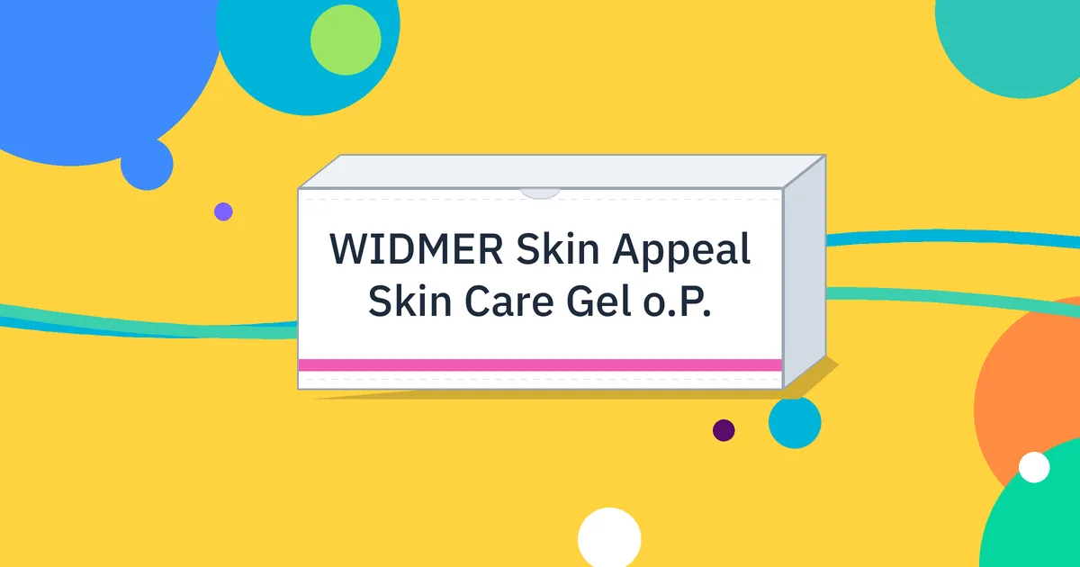 Symbolbild: Packung mit der Aufschrift WIDMER Skin Appeal Skin Care Gel o.P. (PZN 04042886) – Verfügbarkeit und Bezug in Apotheken in Frankfurt am Main