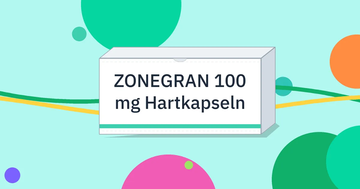 Symbolbild: Packung mit der Aufschrift ZONEGRAN 100 mg Hartkapseln (PZN 12509921) – Verfügbarkeit und Bezug in Apotheken in Frankfurt am Main