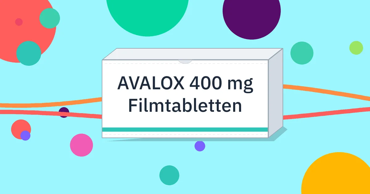 Symbolbild: Packung mit der Aufschrift AVALOX 400 mg Filmtabletten (PZN 04179183) – Verfügbarkeit und Bezug in Apotheken in Frankfurt am Main