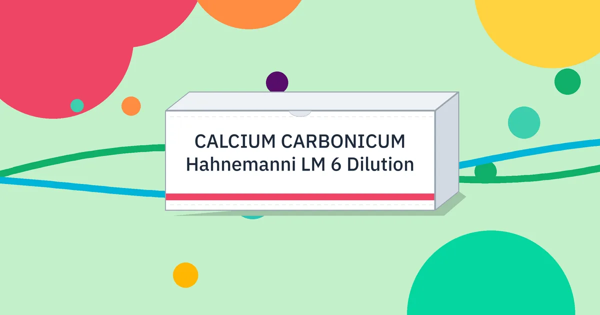 Symbolbild: Packung mit der Aufschrift CALCIUM CARBONICUM Hahnemanni LM 6 Dilution (PZN 07539400) – Verfügbarkeit und Bezug in Apotheken in Frankfurt am Main