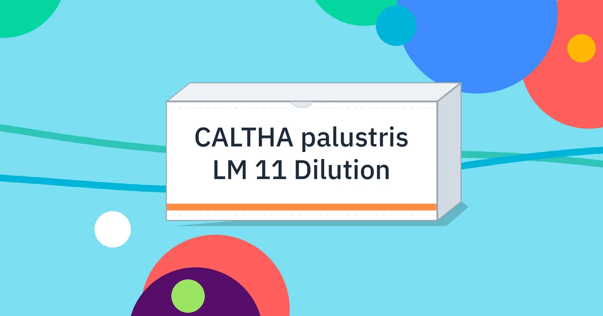 Symbolbild: Packung mit der Aufschrift CALTHA palustris LM 11 Dilution (PZN 13411584) – Verfügbarkeit und Bezug in Apotheken in Frankfurt am Main