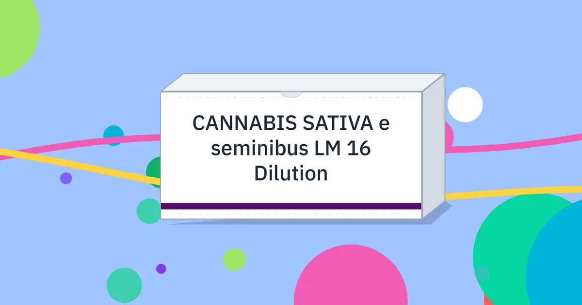 Symbolbild: Packung mit der Aufschrift CANNABIS SATIVA e seminibus LM 16 Dilution (PZN 12143839) – Verfügbarkeit und Bezug in Apotheken in Frankfurt am Main