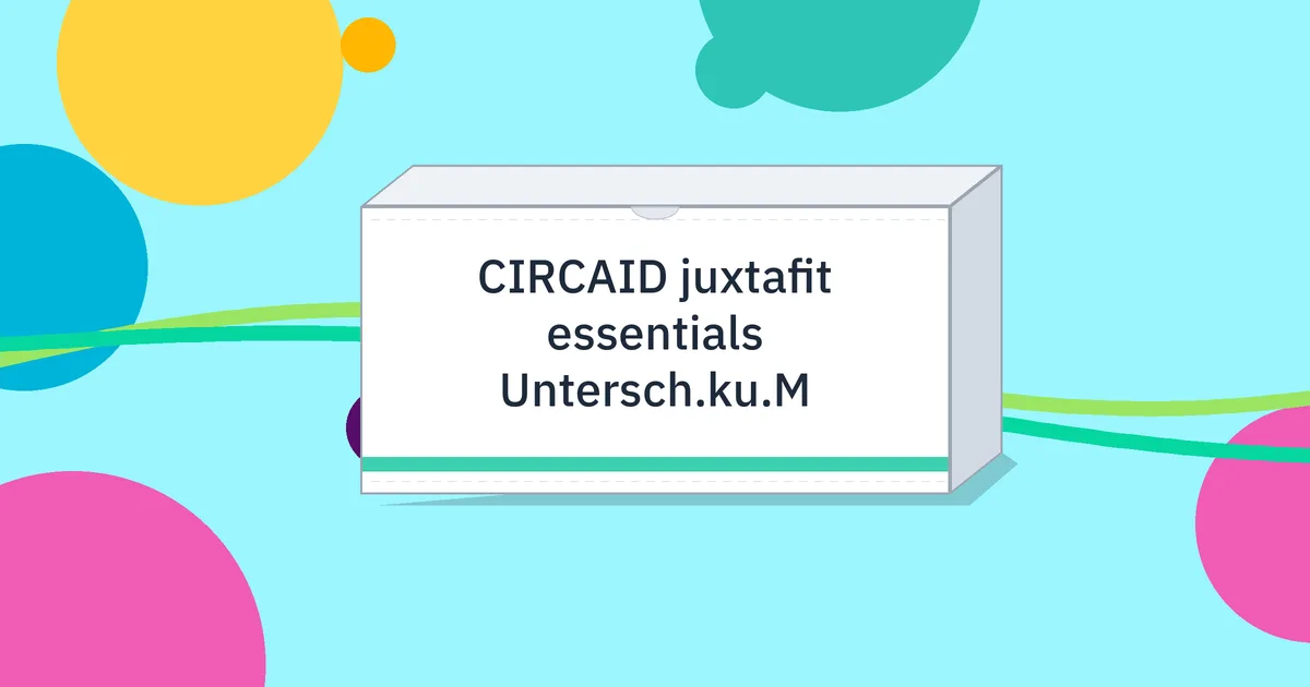 Symbolbild: Packung mit der Aufschrift CIRCAID juxtafit essentials Untersch.ku.M (PZN 17939299) – Verfügbarkeit und Bezug in Apotheken in Frankfurt am Main